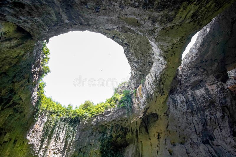 Ceiling cave collapsed stock photo. Image of underground - 73290690