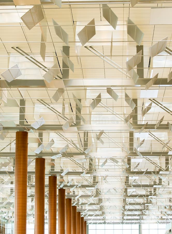 Ceiling And Columns Picture. Image: 3670493