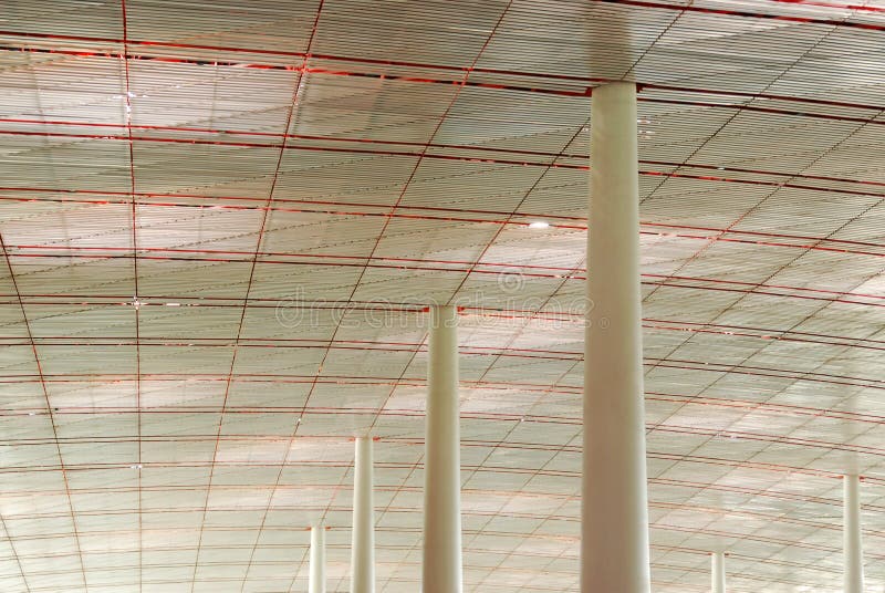 Ceiling and columns stock photo. Image of construction - 7511112