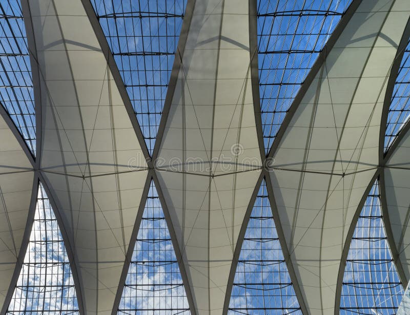 Ceiling Design stock photo. Image of shape, interior - 67653796