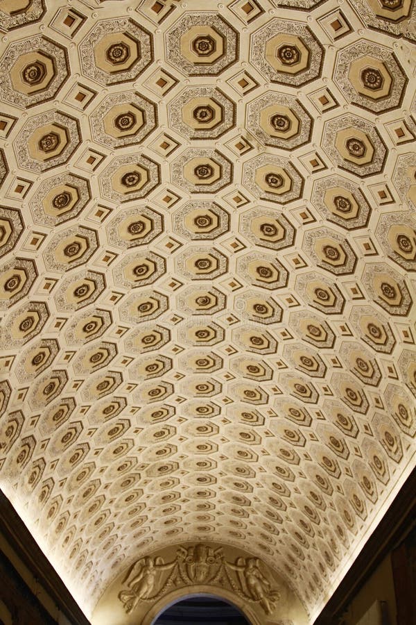 Ceiling Details of Vatican Museums Editorial Stock Photo - Image of ...