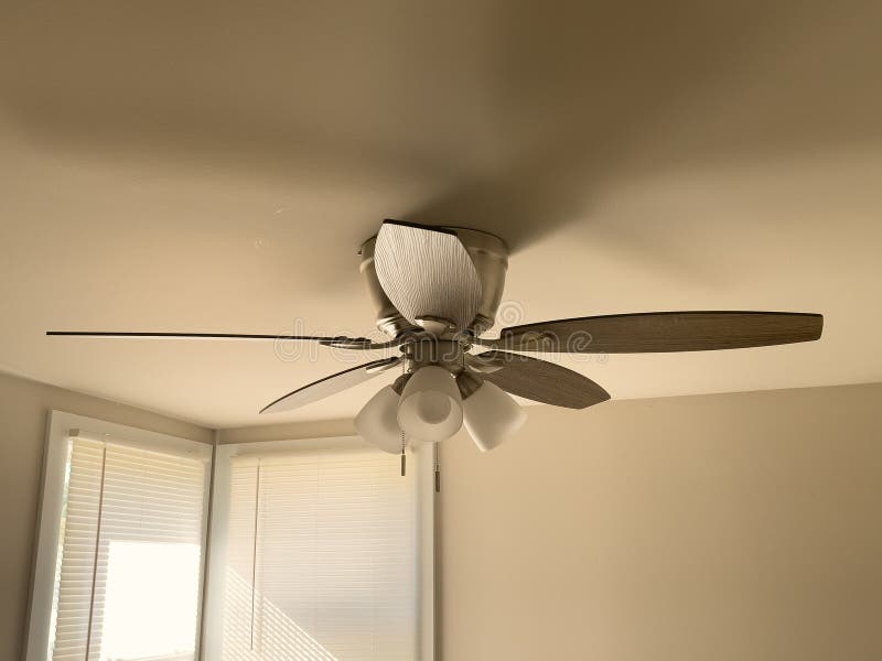 A ceiling fan in a house stock photo. Image of house - 339513248