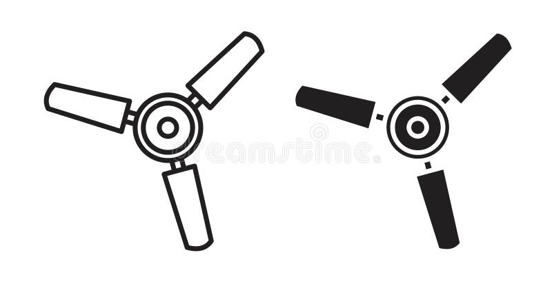Ceiling Fan Iconset Stock Illustrations – 4 Ceiling Fan Iconset Stock ...