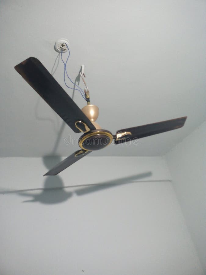 Ceiling Fan is a Mechanical Stock Photo - Image of increasing, powered ...