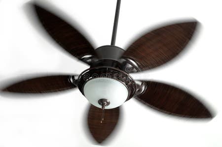 Ceiling Fan in Motion stock image. Image of movement - 10451793