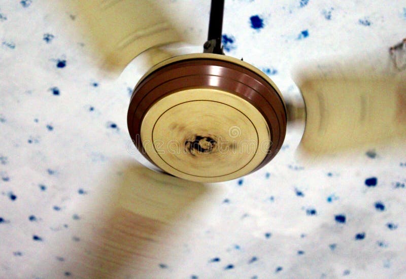 Ceiling Fan in Motion stock image. Image of movement - 10451793