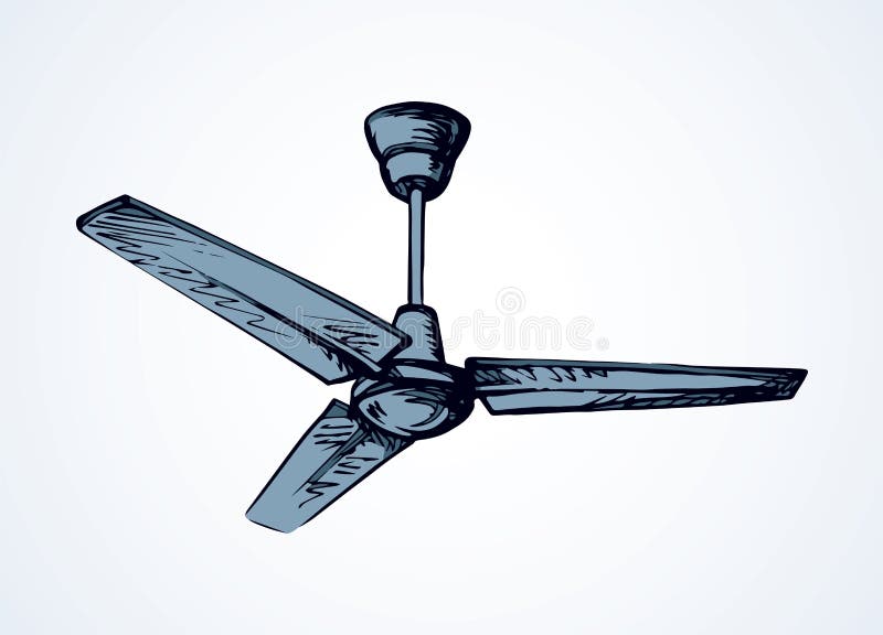 Ceiling Drawing Fan Stock Illustrations – 119 Ceiling Drawing Fan Stock ...
