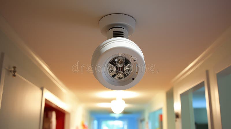 Ceiling Fire Sprinkler Head Stock Illustration - Illustration of ...
