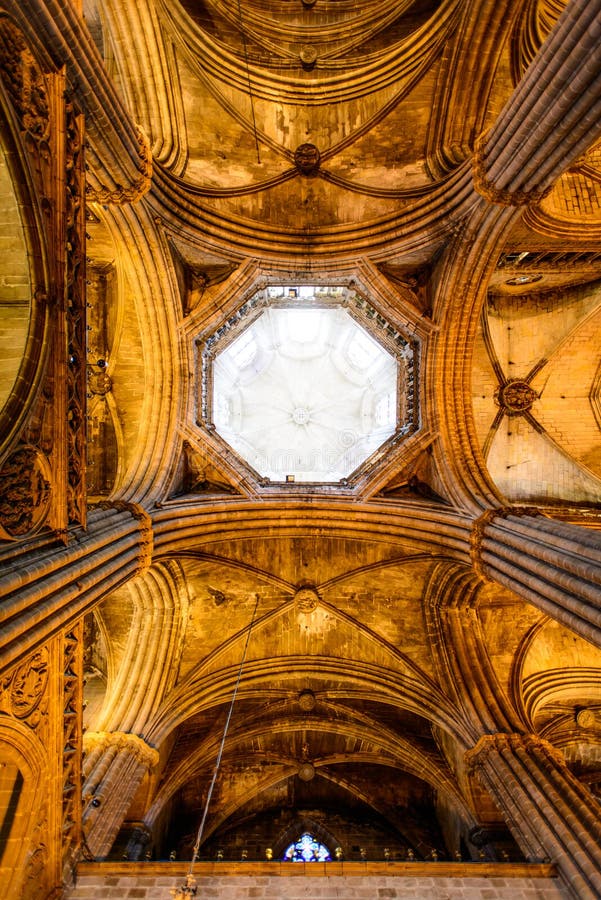 Ceiling of Gothic Cathedral Editorial Photo - Image of cathedral ...