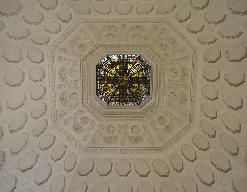 Ceiling Hall of Memory Birmingham War Memorial Building Editorial Stock ...