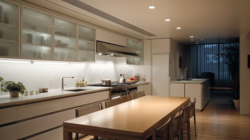 Ceiling halogen light stock illustration. Illustration of countertops ...