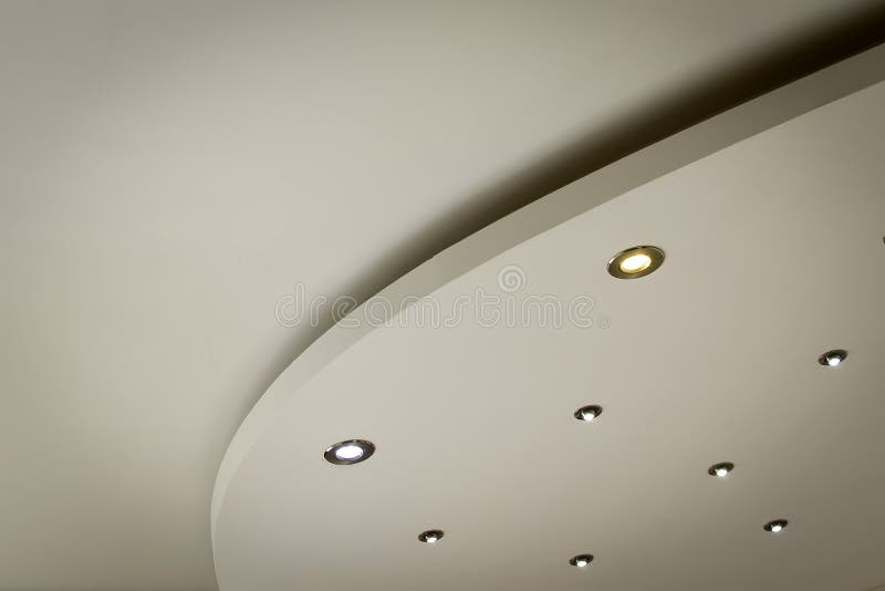 Ceiling halogen spots stock image. Image of halogen - 157809875