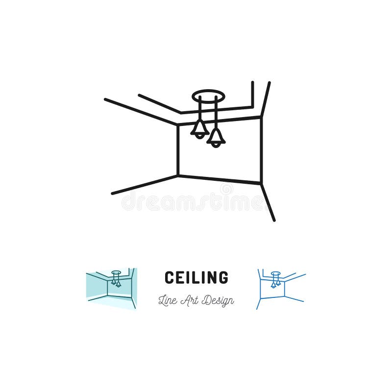 Ceiling Fan Icon, Outline Style Stock Vector - Illustration of ceiling ...