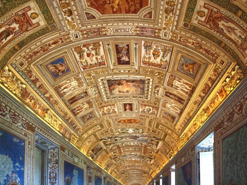 Beautiful Art, Sculptures and Paintings Inside the Vatican Museums in ...