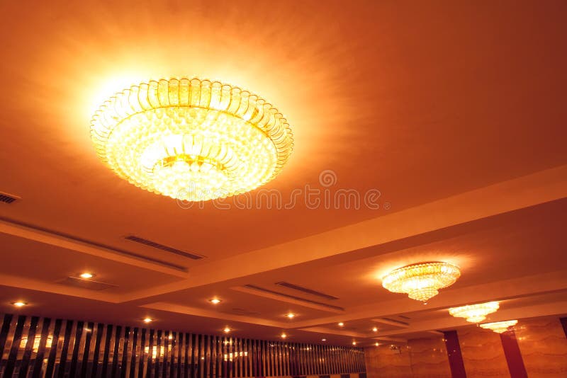Ceiling lamp stock photo. Image of light, glass, upscale - 29252530
