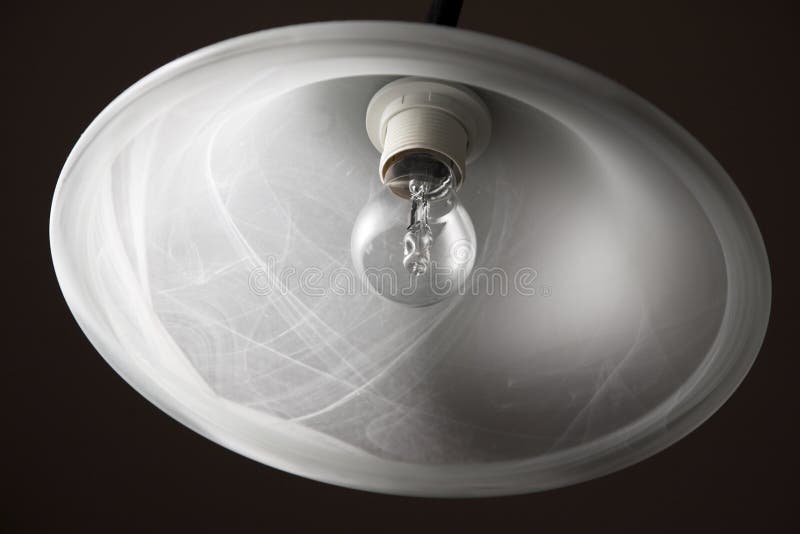 Ceiling lamp and bulb stock photo. Image of interior - 25190394
