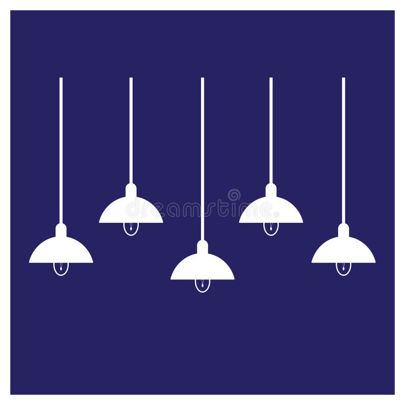 Ceiling Lamp logo design stock vector. Illustration of contemporary ...