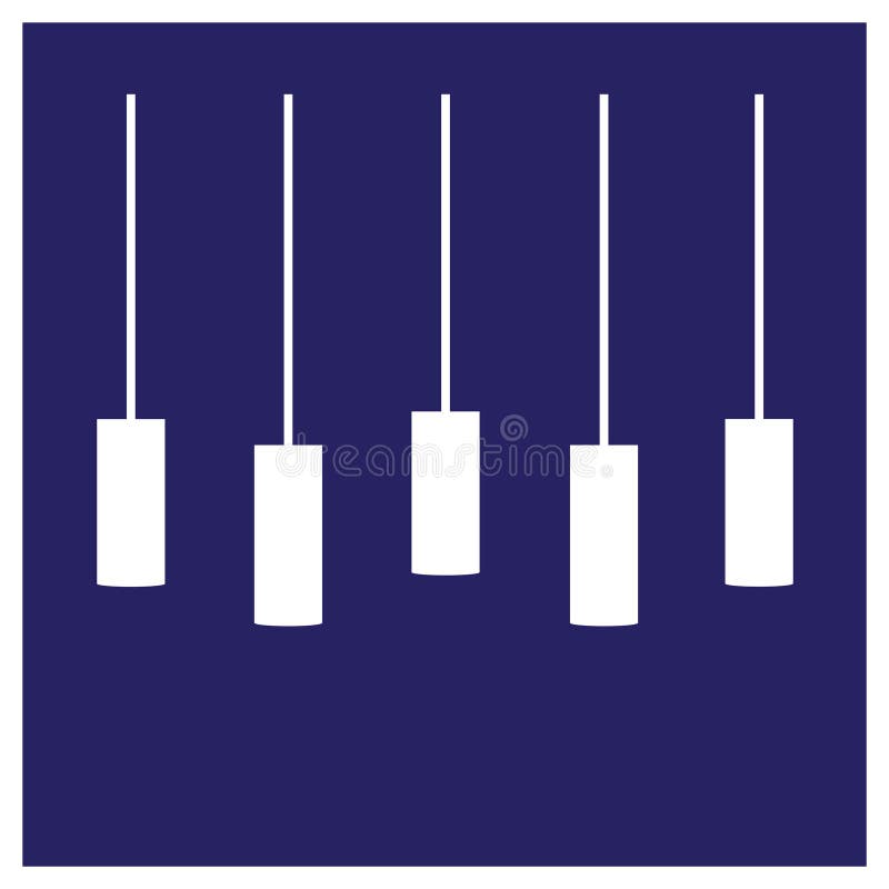 Ceiling Lamp logo design stock vector. Illustration of evening - 333064555