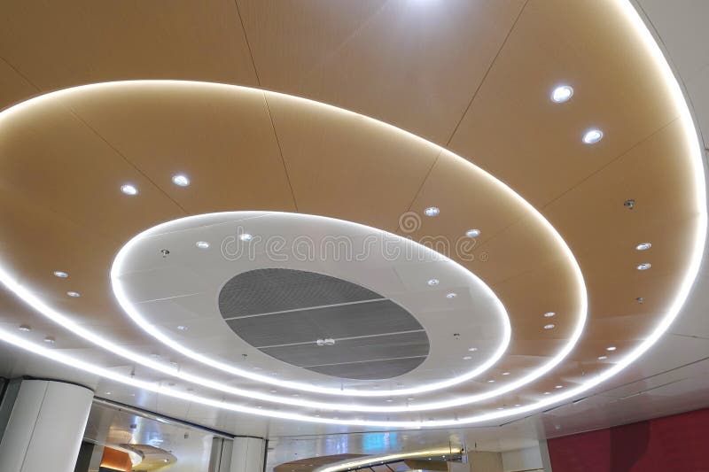 Ceiling led lighting stock photo. Image of energy, centre - 270527388
