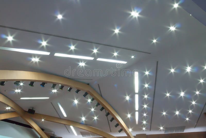 Ceiling light stock photo. Image of grey, lamp, abstract - 95187194