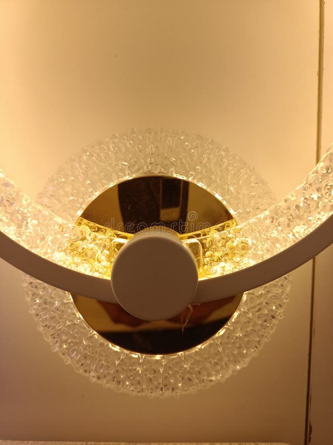 Ceiling Light, Colorful Light Down View Stock Photo - Image of light ...