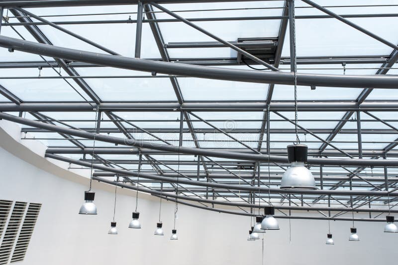 Ceiling light stock image. Image of structure, light - 54613937