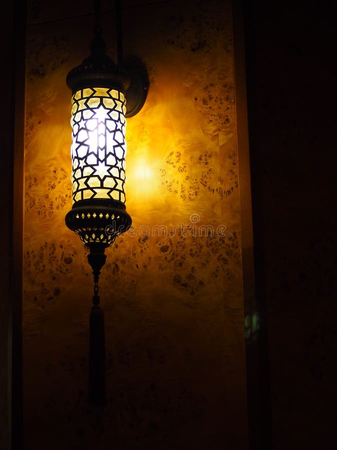 Ceiling Light Lamp Traditional Asia Style. Stock Photo - Image of ...