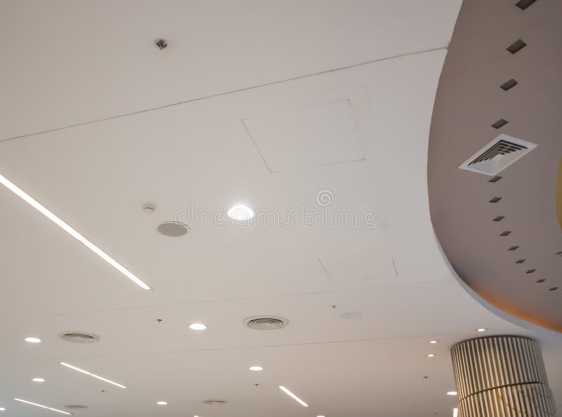 Ceiling light stock photo. Image of modern, ceiling, white - 93907682