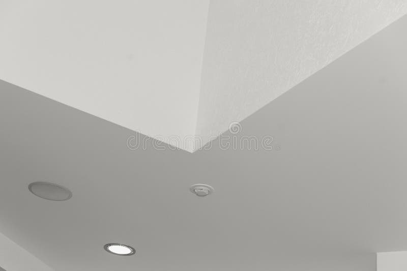 Ceiling and Lighting Inside Office Building. Stock Image - Image of ...