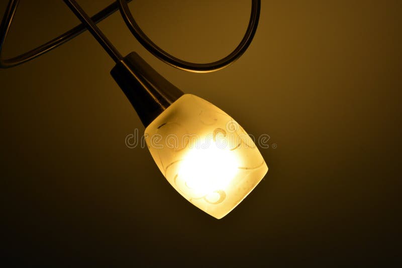 Ceiling Lighting, Lighting Fixtures, a Chandelier with Lamps on Hanging ...