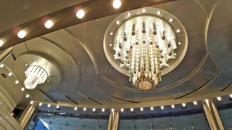Ceiling Lighting stock photo. Image of lighting, industries - 52186492