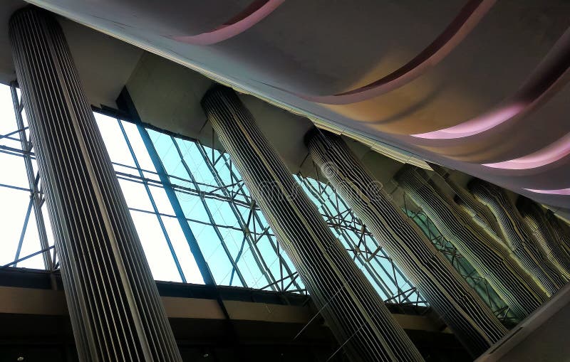 Modern Architectural Design Stock Image - Image of building, mall ...