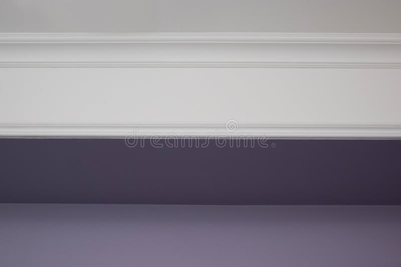 Ceiling Moldings in the Interior, Details of an Even Edge of the ...