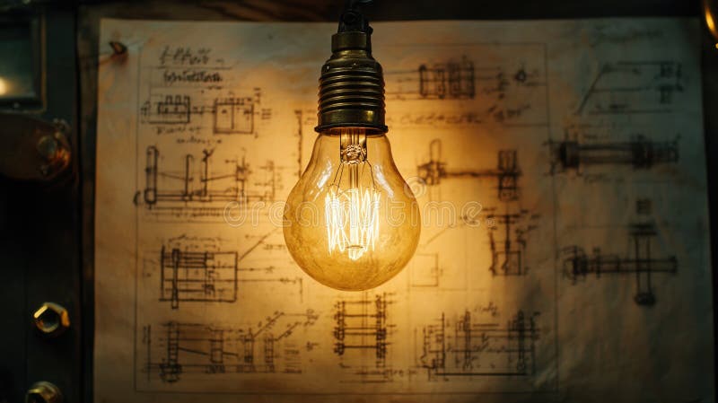 Ceiling-mounted light bulb stock image. Image of architecture - 378287347