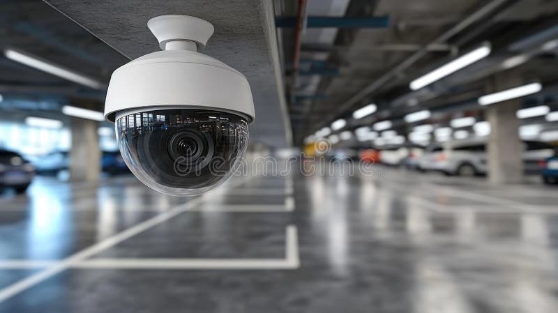 Parking Garage Camera Mounted Ceiling Stock Photos - Free & Royalty ...