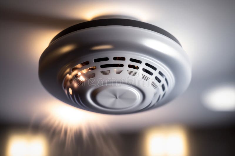 Ceiling-mounted Smoke Detector in a Residential Building Stock ...