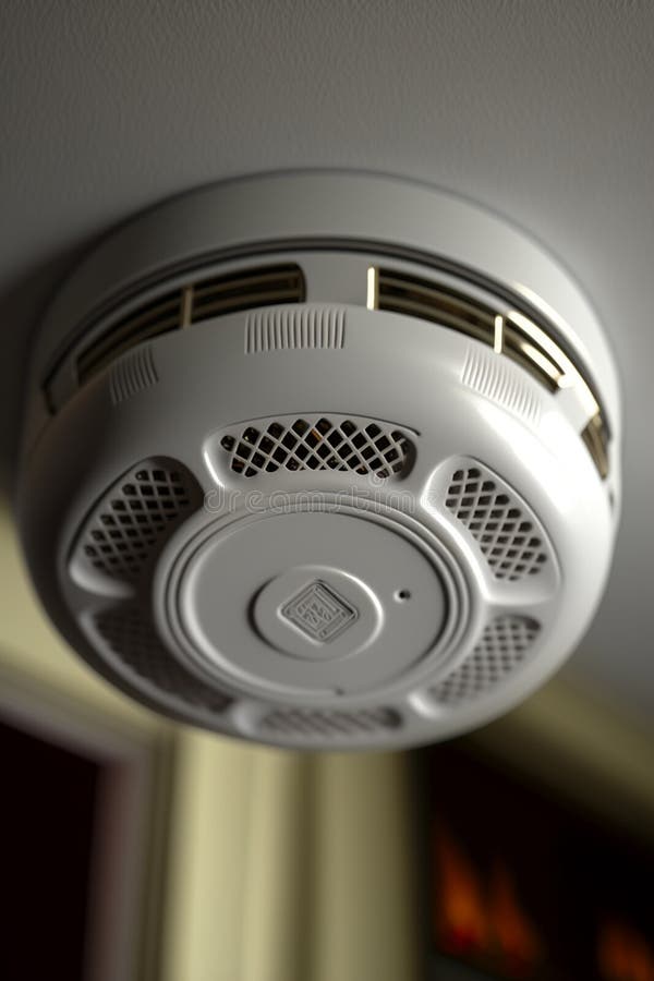 Ceiling-mounted Smoke Detector in a Residential Building Stock ...