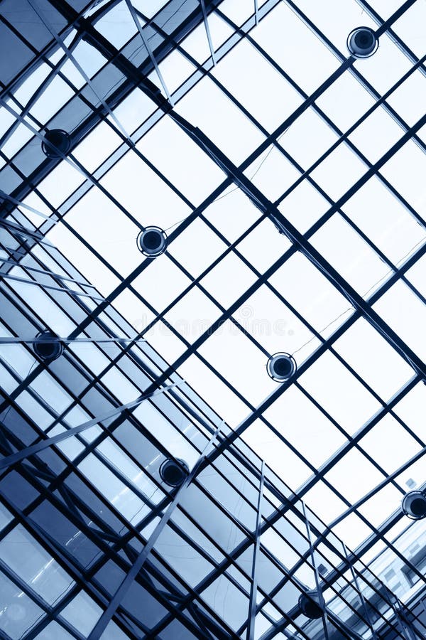 Ceiling of office building stock photo. Image of architecture - 6665500