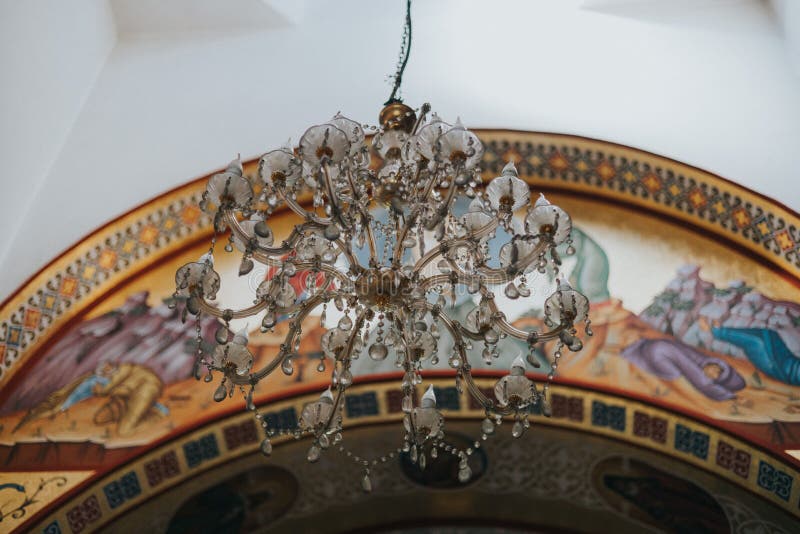Ceiling of an Orthodox Church. Editorial Stock Image - Image of ...