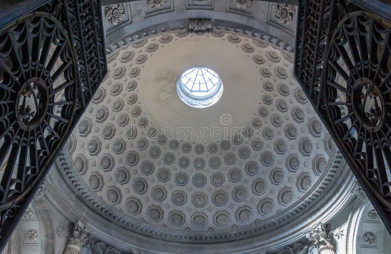 Ceiling with Pattern and Texture in the Vatican City Editorial Photo ...