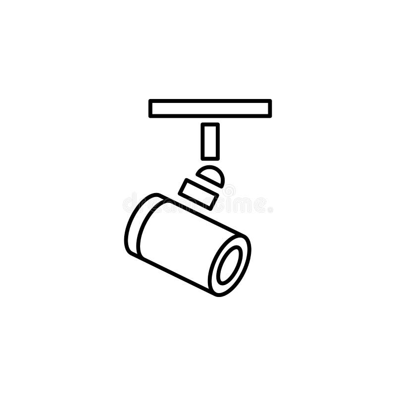 Ceiling Spot. Element of Job Lighting Icon for Mobile Concept and Web ...
