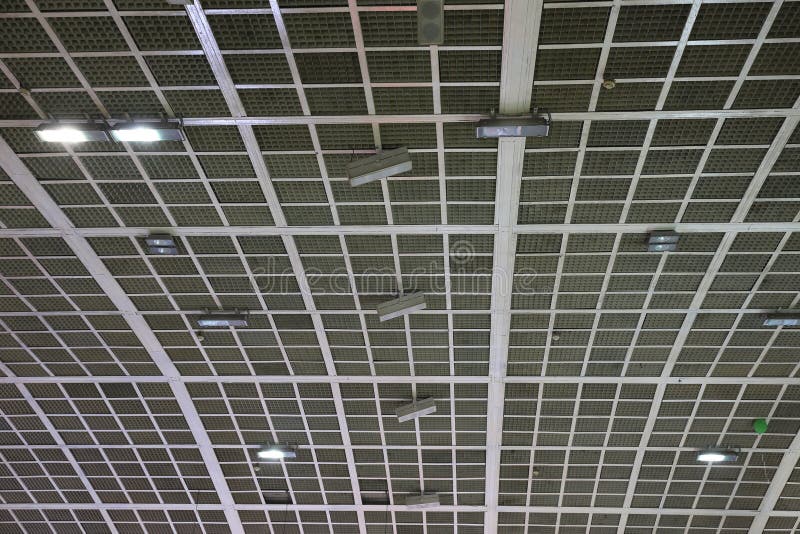 Ceiling stadium stock image. Image of details, contemporary - 40984425