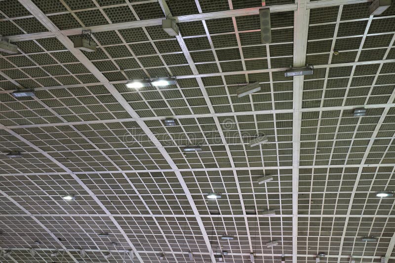 Ceiling stadium stock image. Image of details, contemporary - 40984425