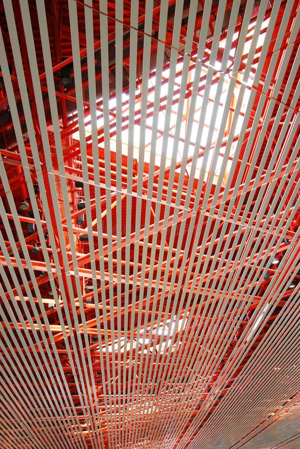 Ceiling structure stock image. Image of framework, design - 7256079