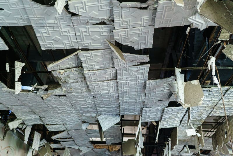 Ceiling Tiles Falling Stock Photos - Free & Royalty-Free Stock Photos ...