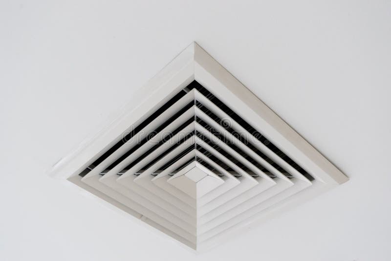 Ceiling Ventilation of Air Condition Stock Photo - Image of system ...