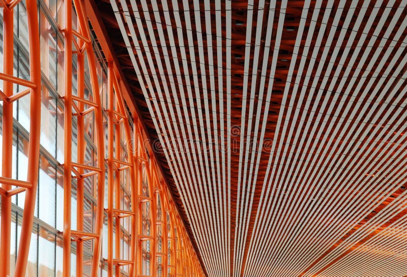 Ceiling and wall structure stock photo. Image of support - 7307684