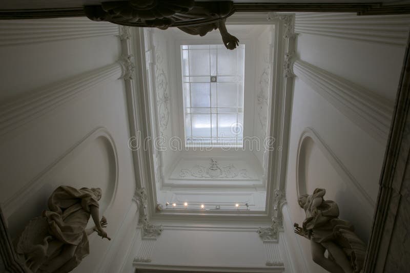 Ceiling at the Willet-Holthuysen Museum at Amsterdam the Netherlands 17 ...