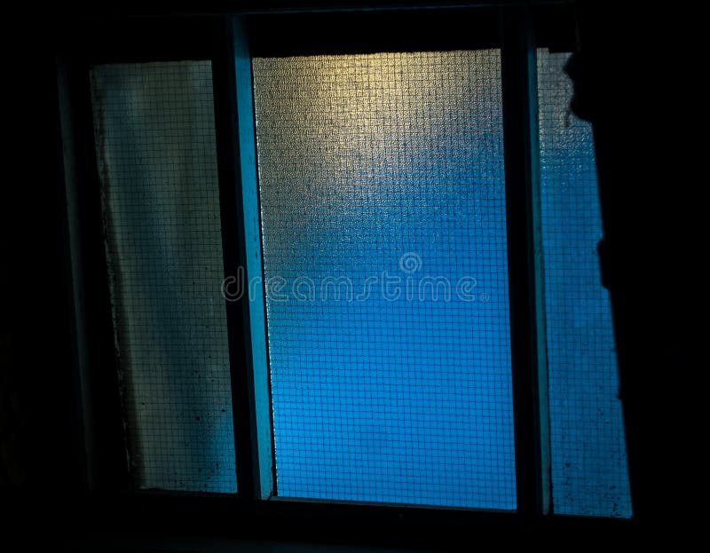 Ceiling window at dusk stock image. Image of window, english - 61360255