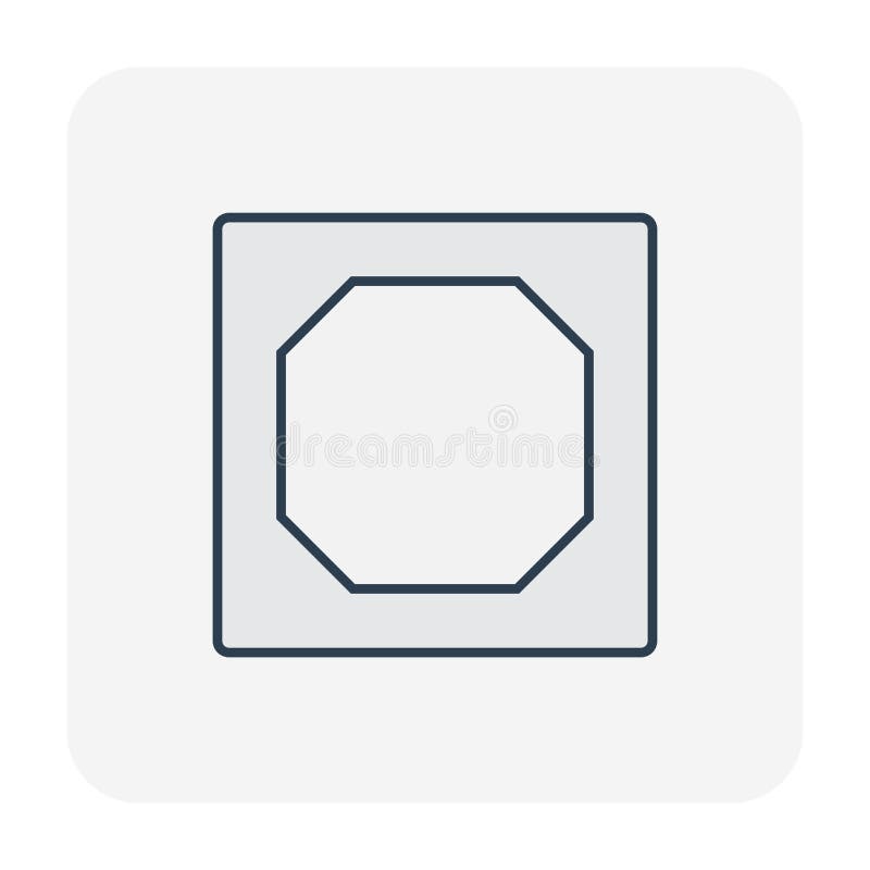 Ceiling material icon stock vector. Illustration of panel - 179927551